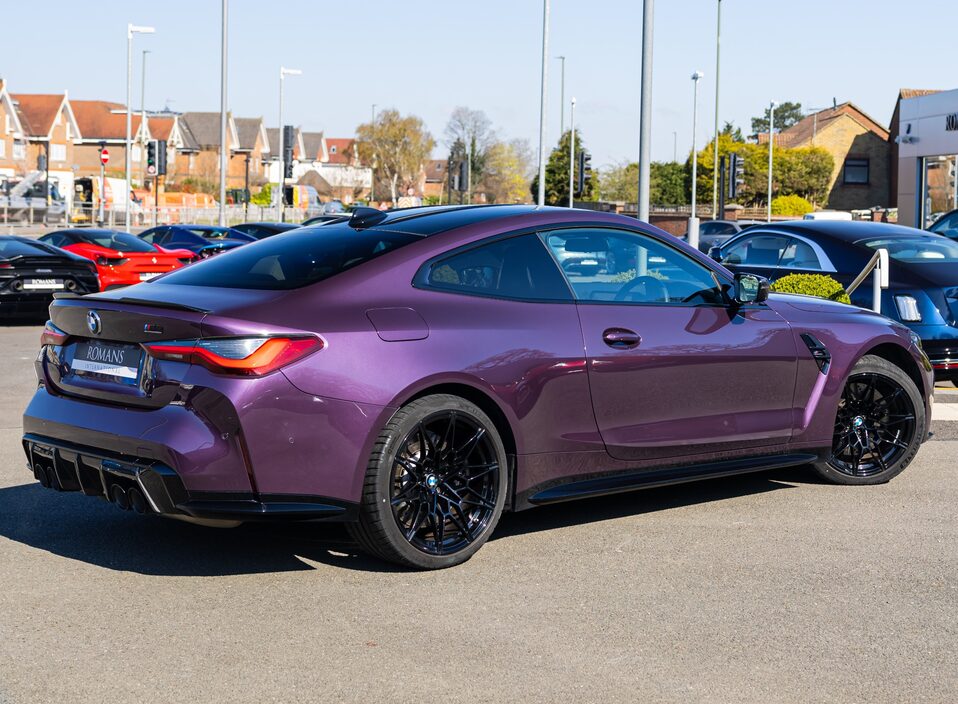 Used BMW M4 COMPETITION for sale | Daytona Violet Metallic