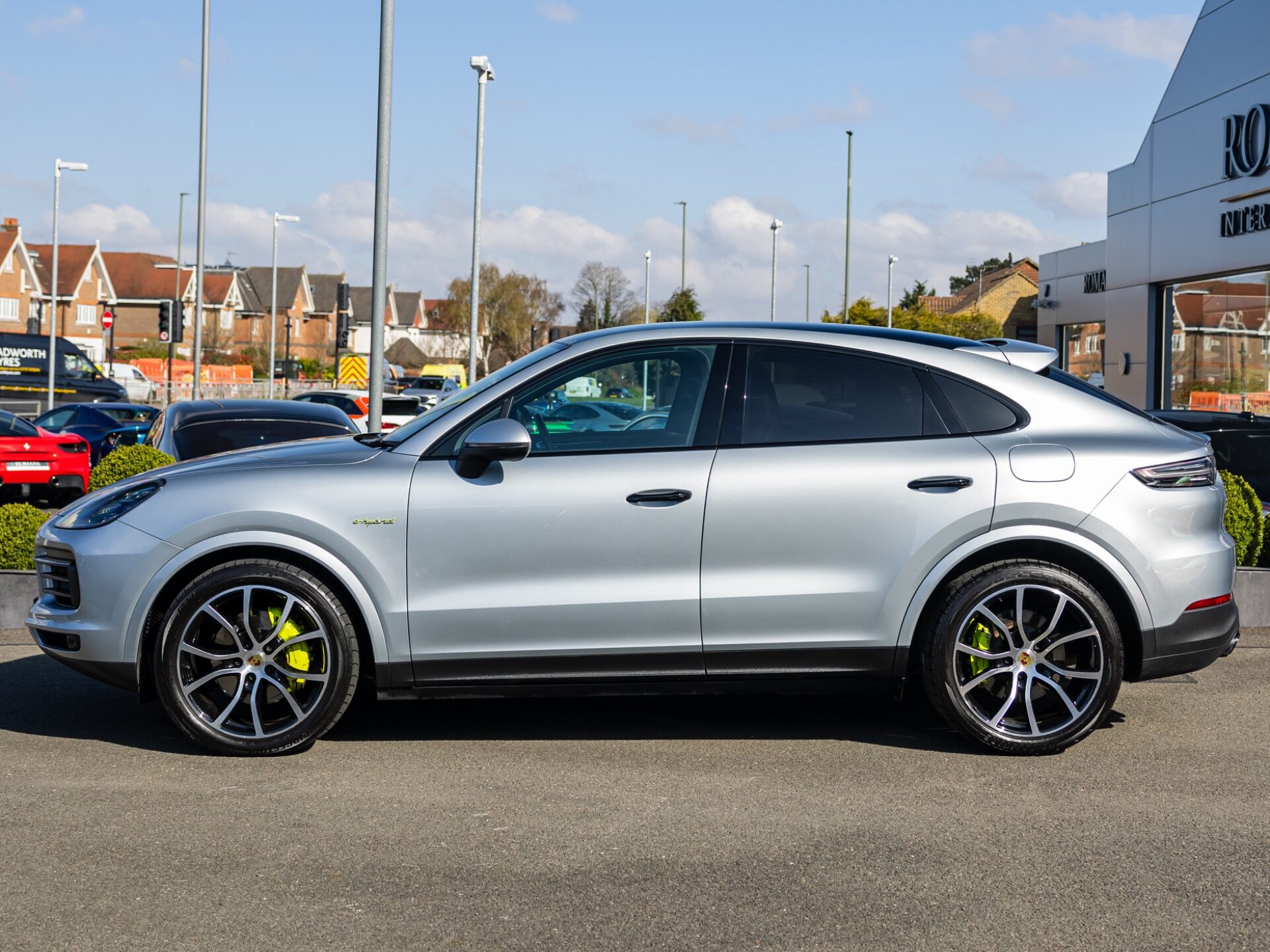 Used Porsche Cayenne E-Hybrid Coupe for sale | Dolomite Silver Metallic