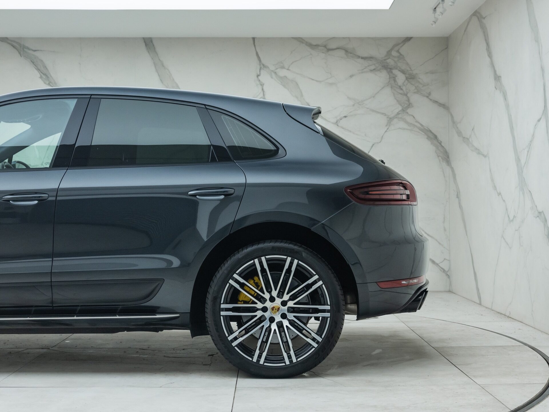 Used Porsche Macan TURBO for sale | Volcano Grey Metallic