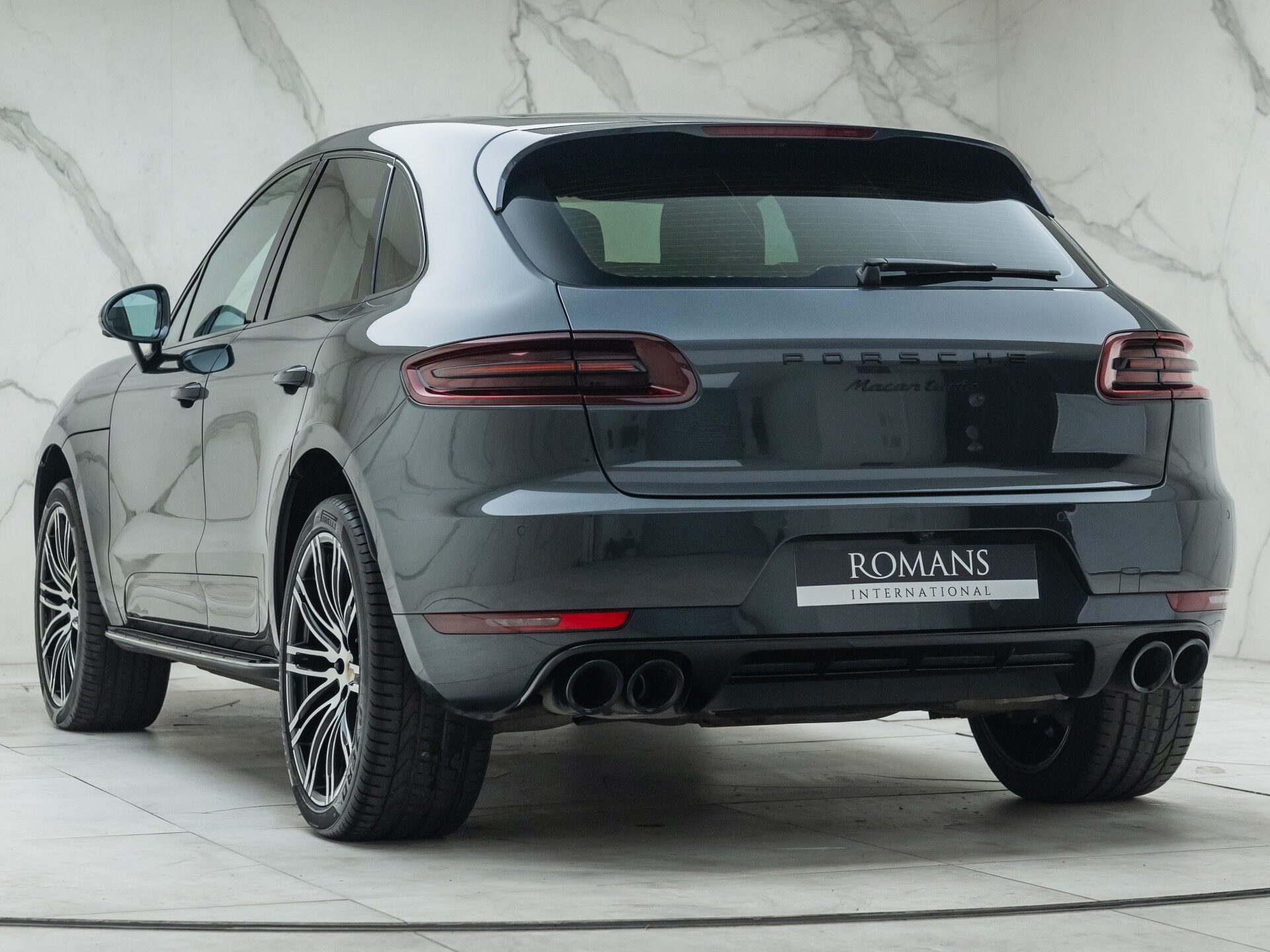 Used Porsche Macan TURBO for sale | Volcano Grey Metallic