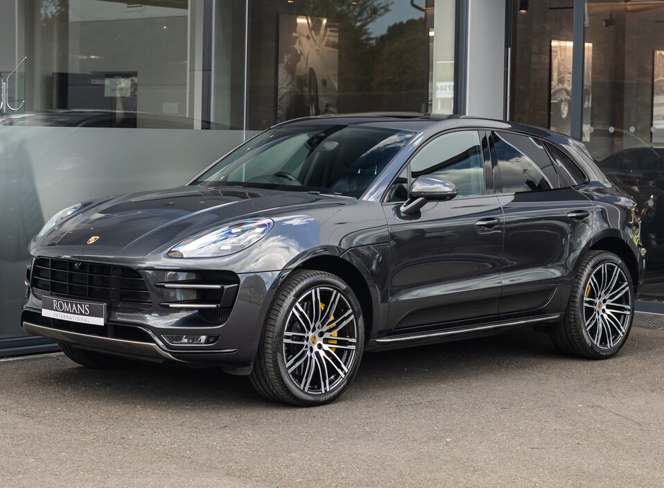 Used Porsche Macan TURBO for sale | Volcano Grey Metallic