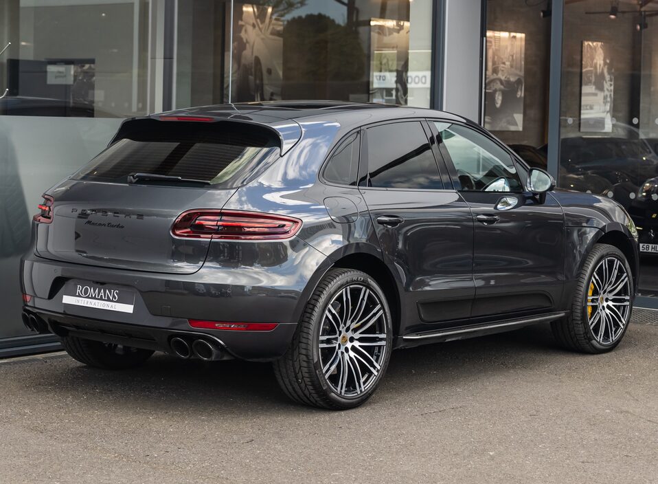 Used Porsche Macan TURBO for sale | Volcano Grey Metallic