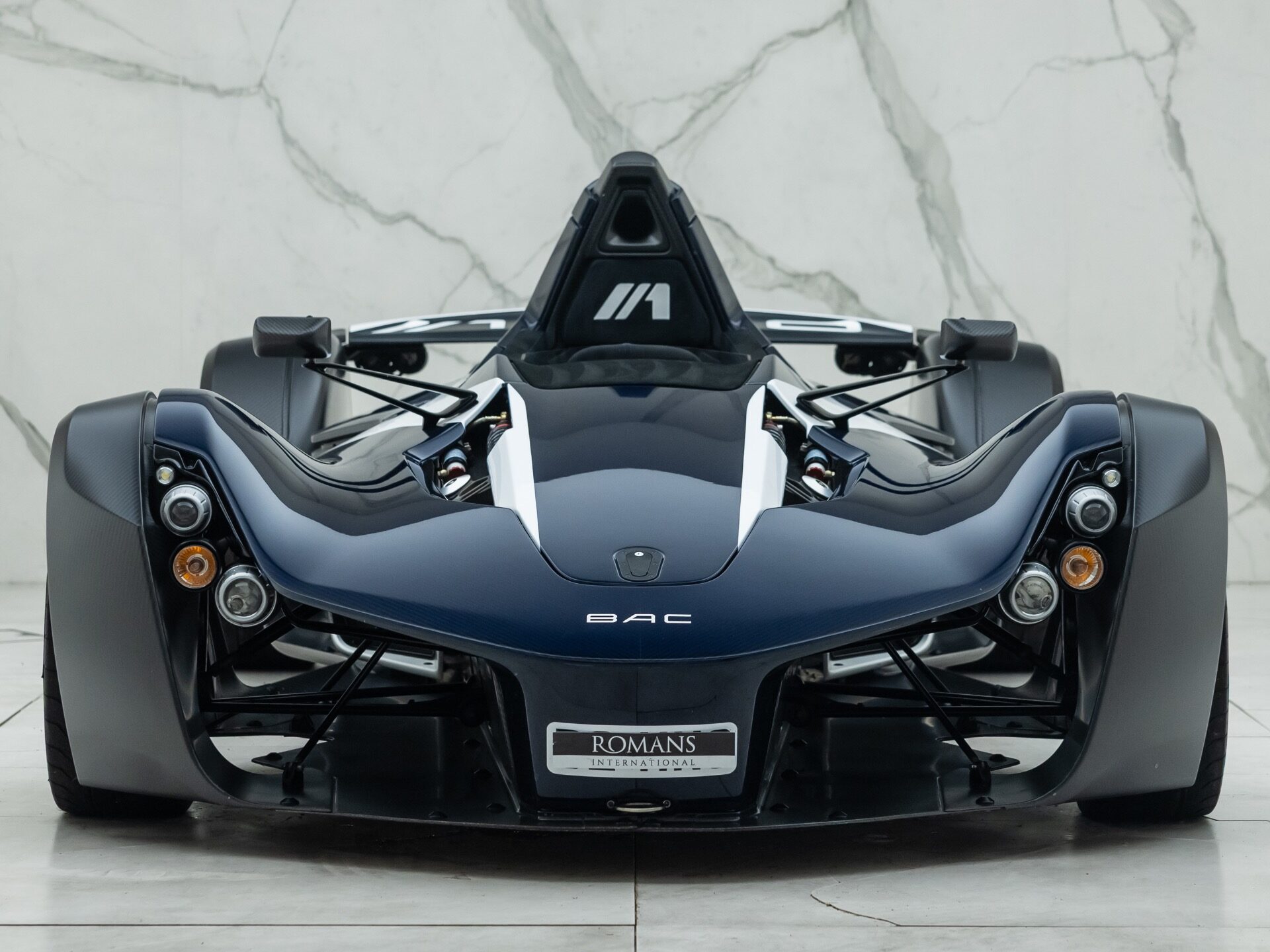 Used Bac Mono for sale | Blue Tinted Carbon & Pearlescent White