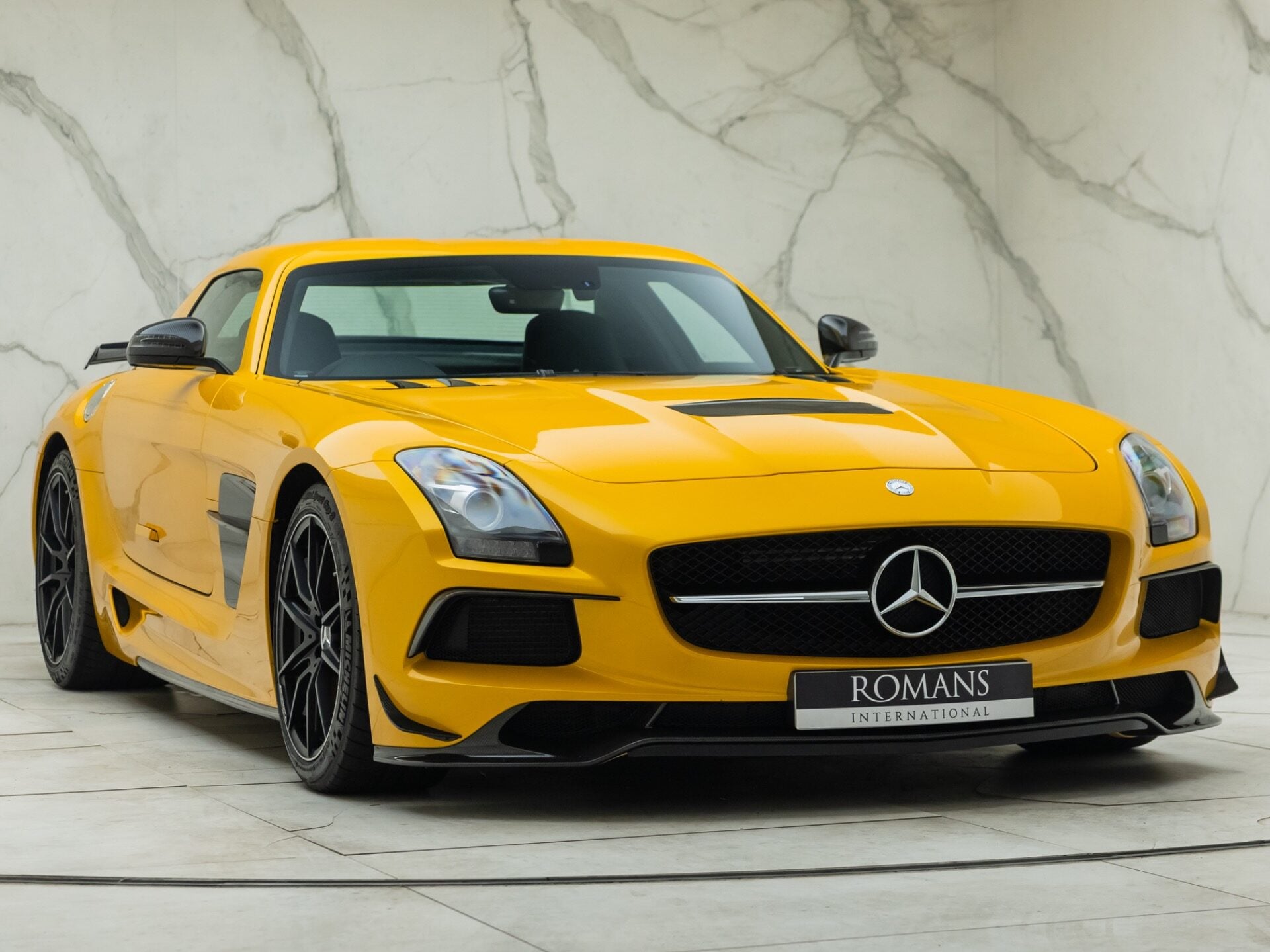 Used Mercedes-Benz SLS AMG Black Series for sale | AMG Solarbeam Yellow