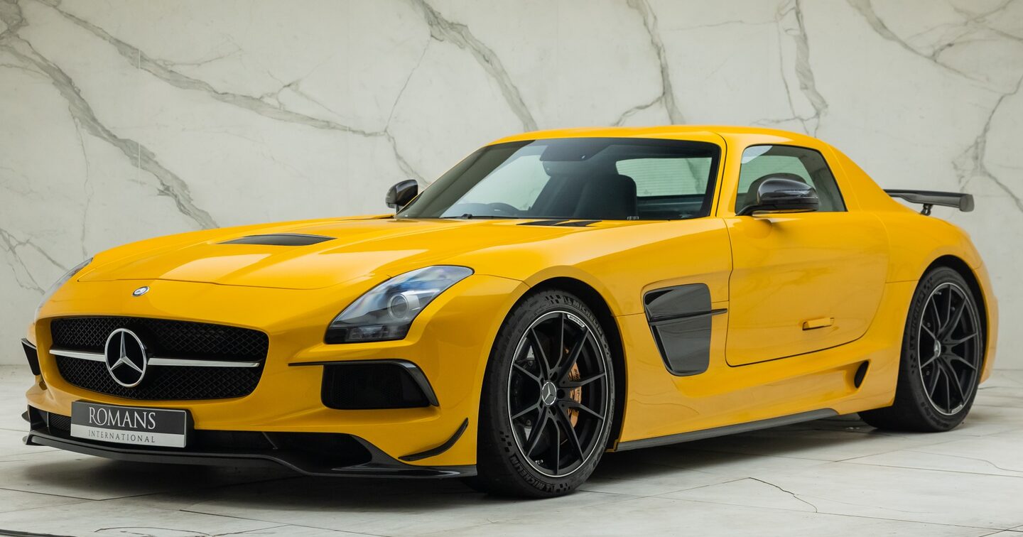 Used Mercedes-Benz SLS AMG Black Series for sale | AMG Solarbeam Yellow