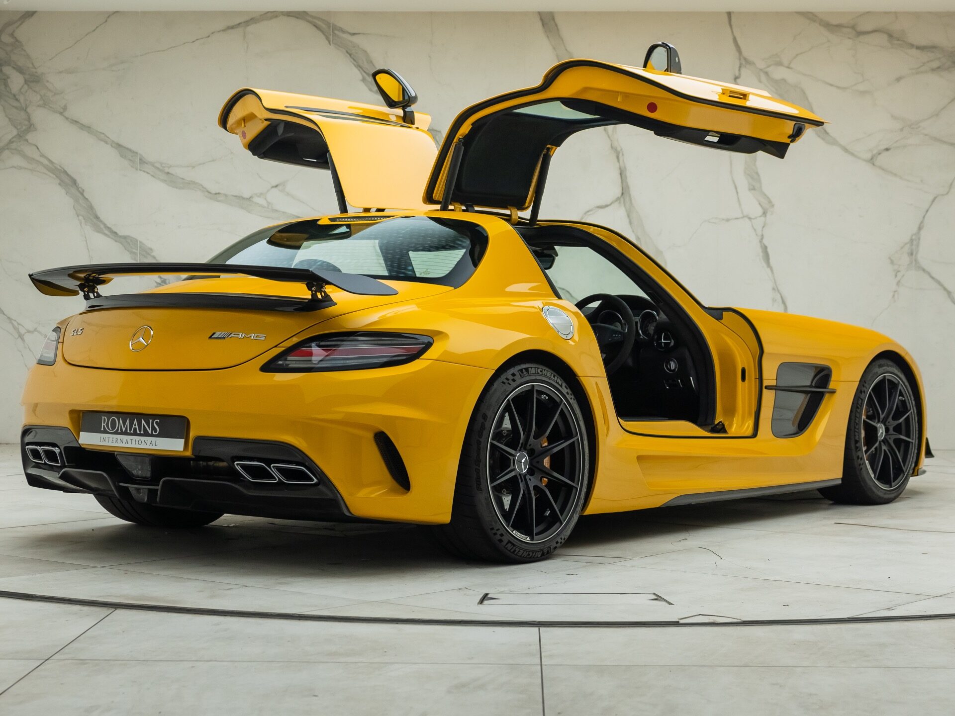 Used Mercedes-Benz SLS AMG Black Series for sale | AMG Solarbeam Yellow
