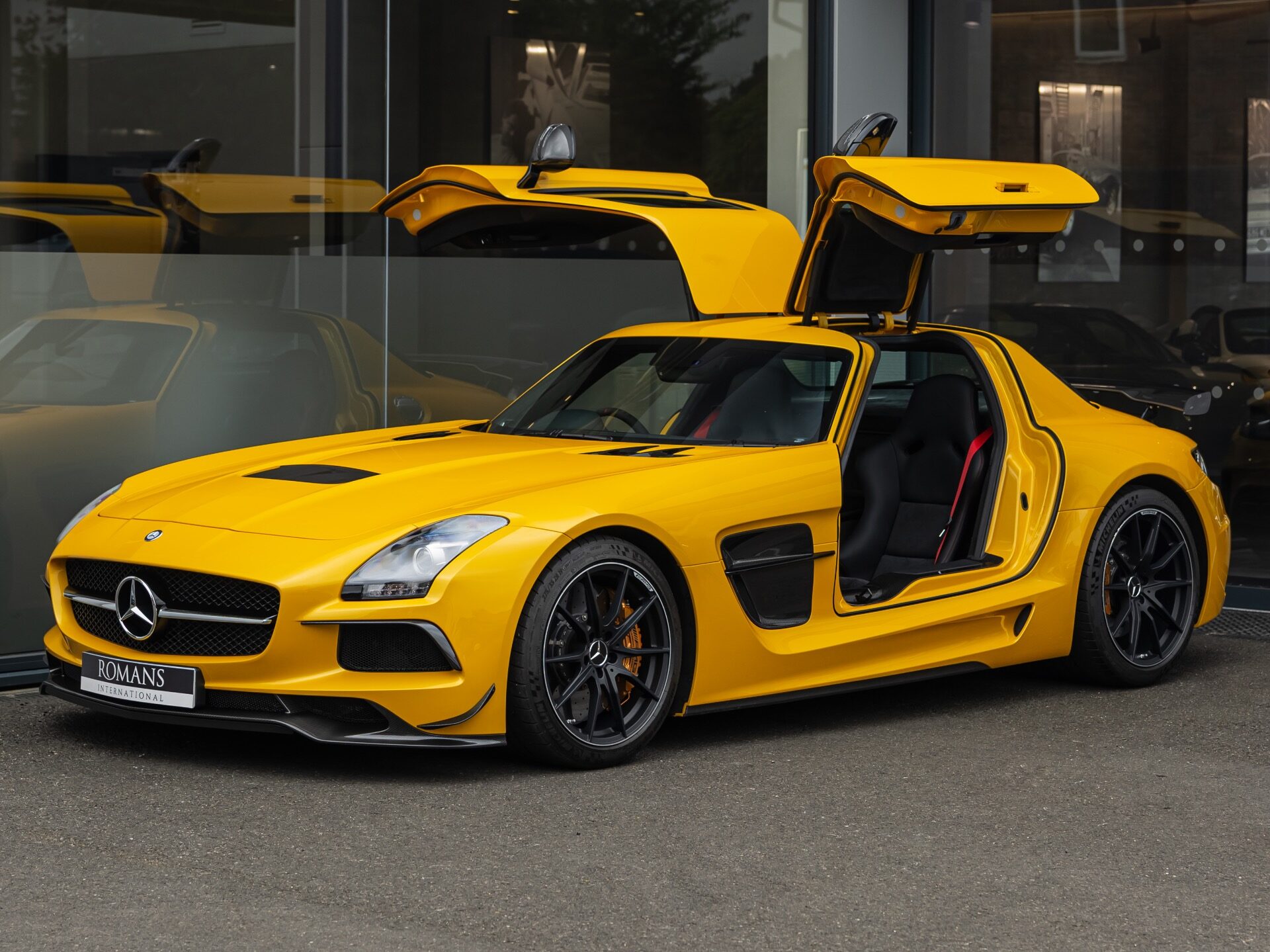 Used Mercedes-Benz SLS AMG Black Series for sale | AMG Solarbeam Yellow
