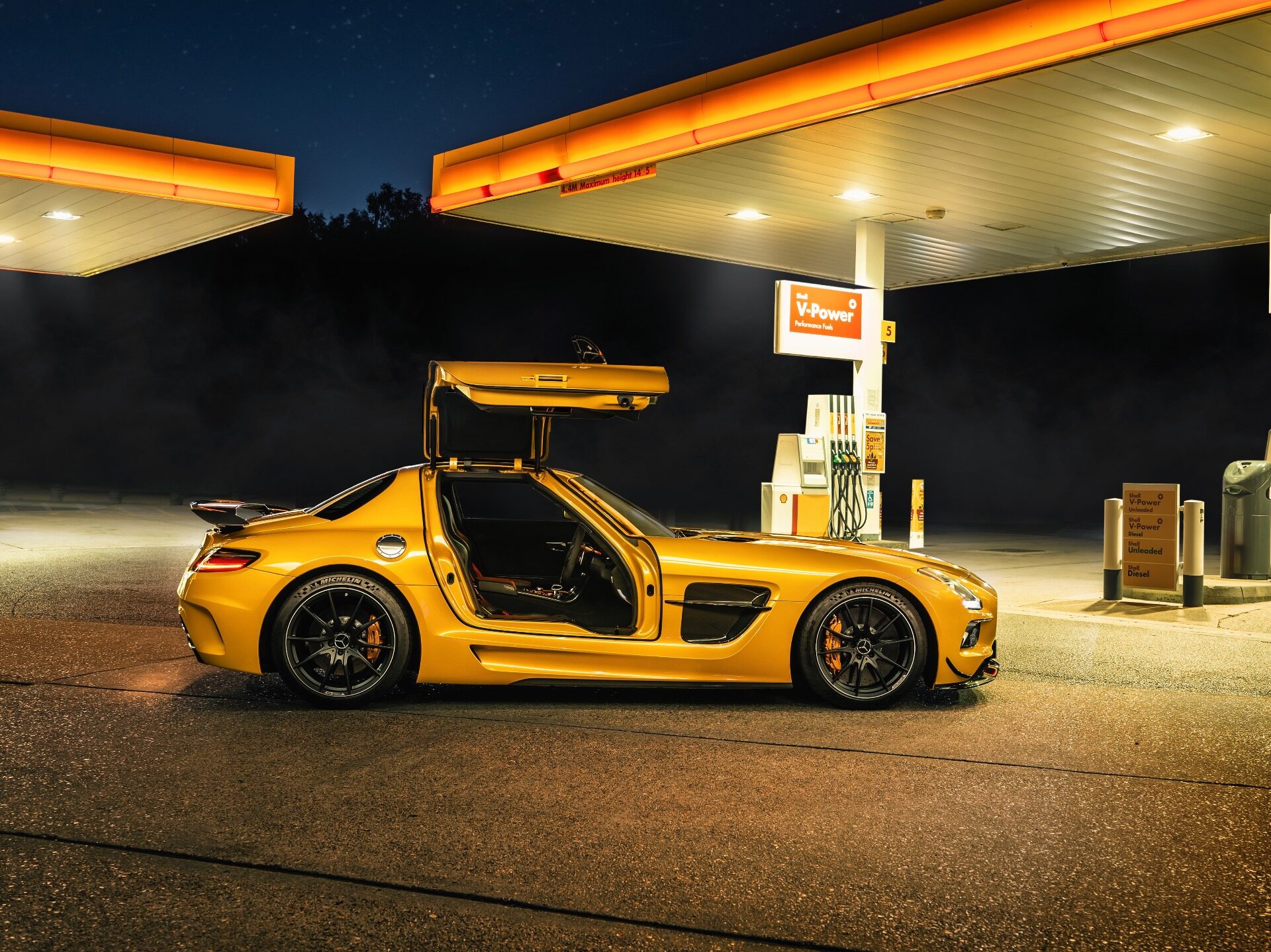 Used Mercedes-Benz SLS AMG Black Series for sale | AMG Solarbeam Yellow