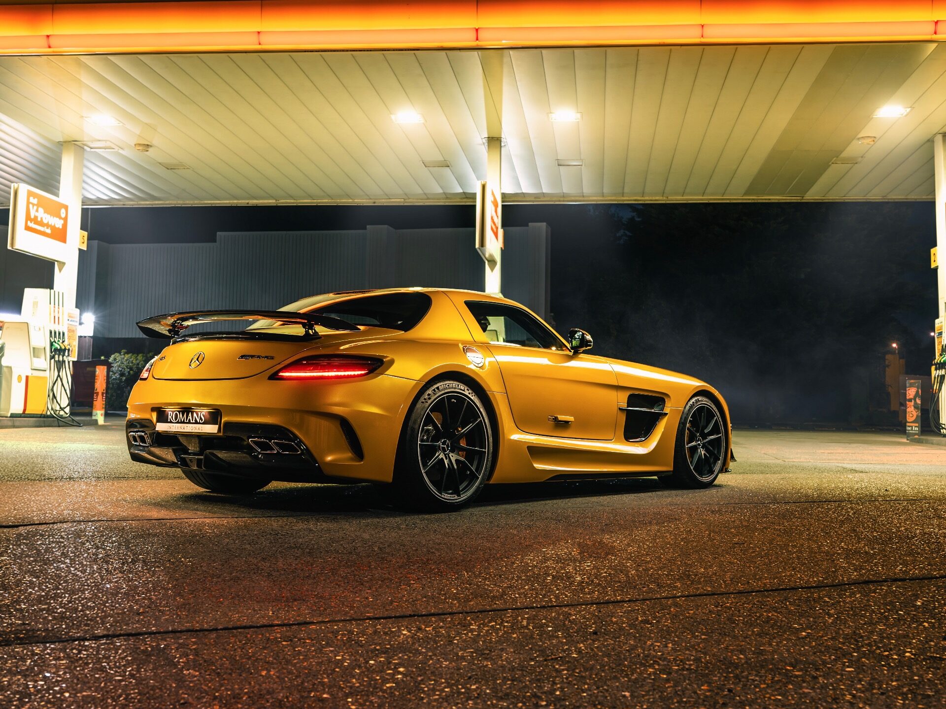 Used Mercedes-Benz SLS AMG Black Series for sale | AMG Solarbeam Yellow