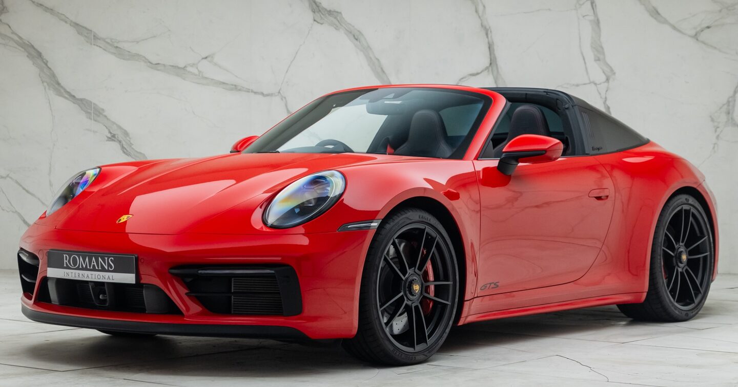 Used Porsche 911 Targa 4 GTS (992) for sale | Guards Red