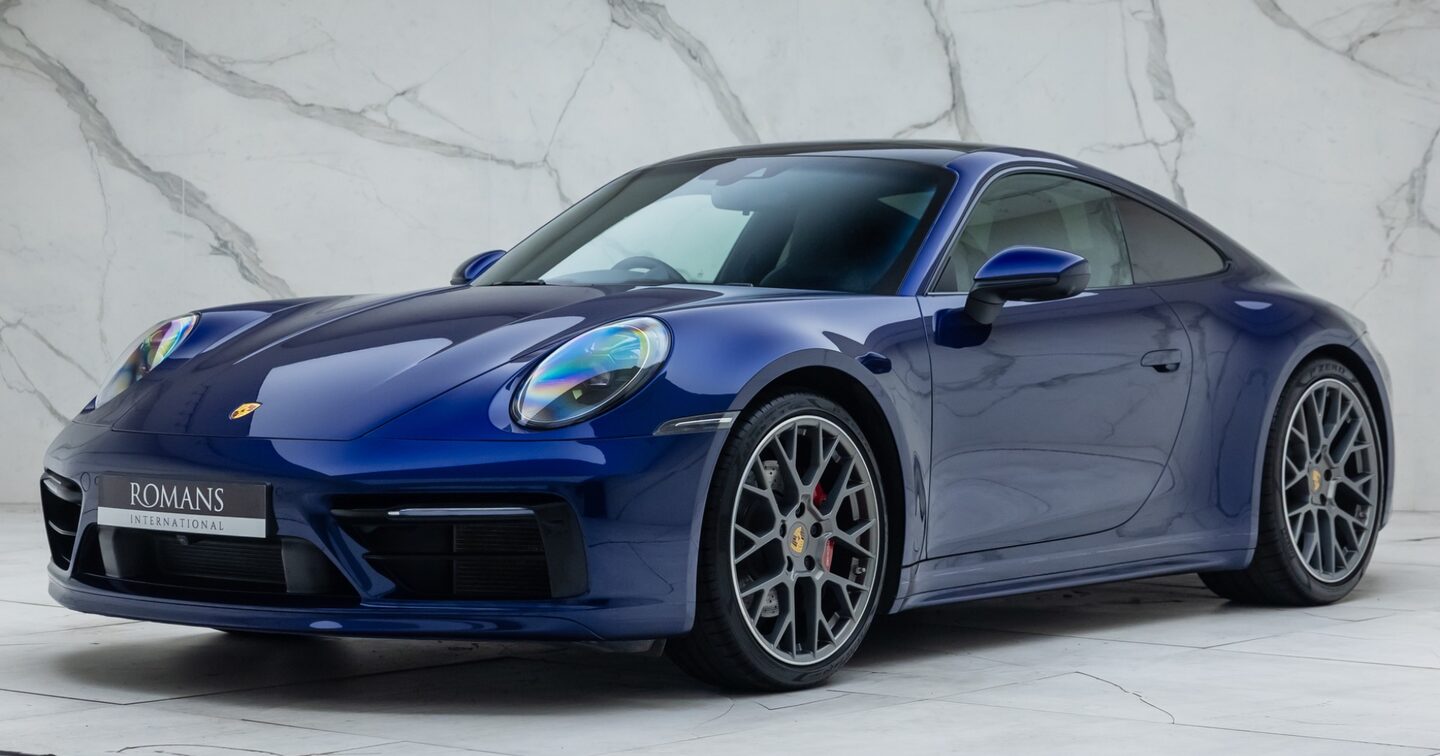 Used Porsche 911 Carrera S (992) for sale | Gentian Blue Metallic