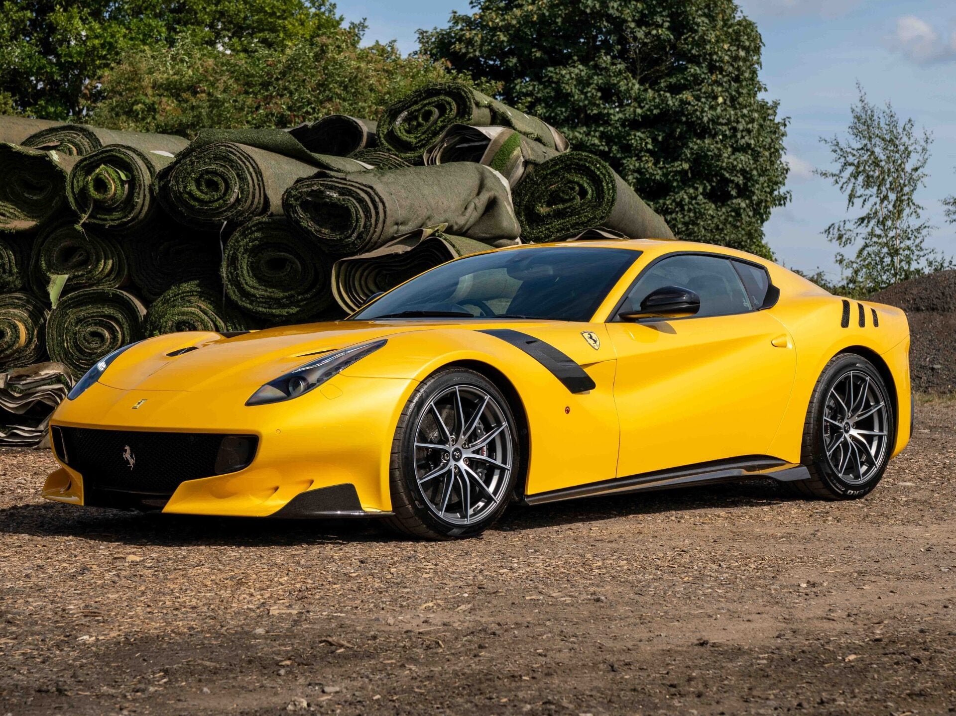 Used Ferrari F12 TDF for sale | Giallo Triplo Strato