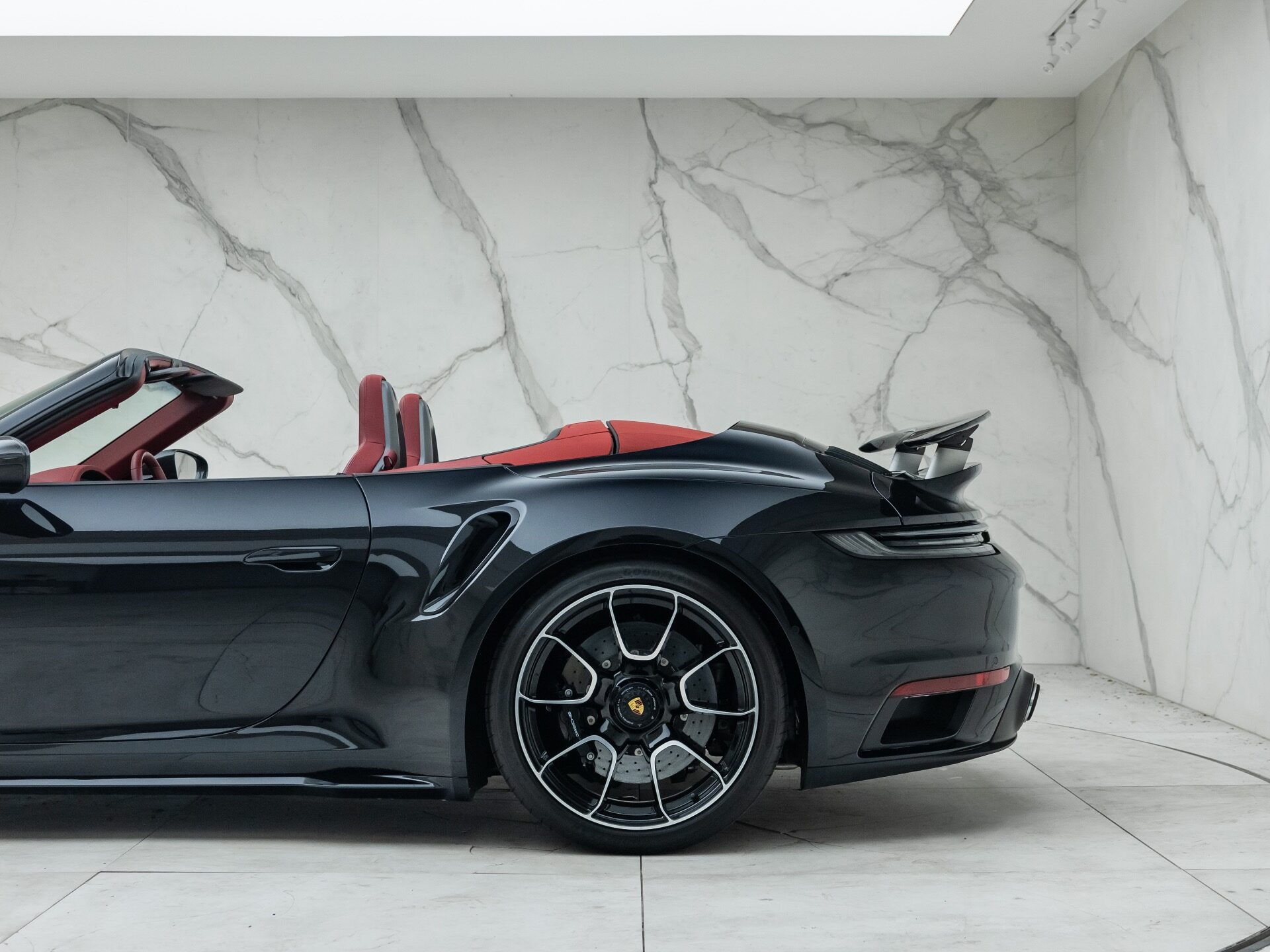 Used Porsche 911 Turbo S CABRIOLET (992) for sale | PTS Diamond Black