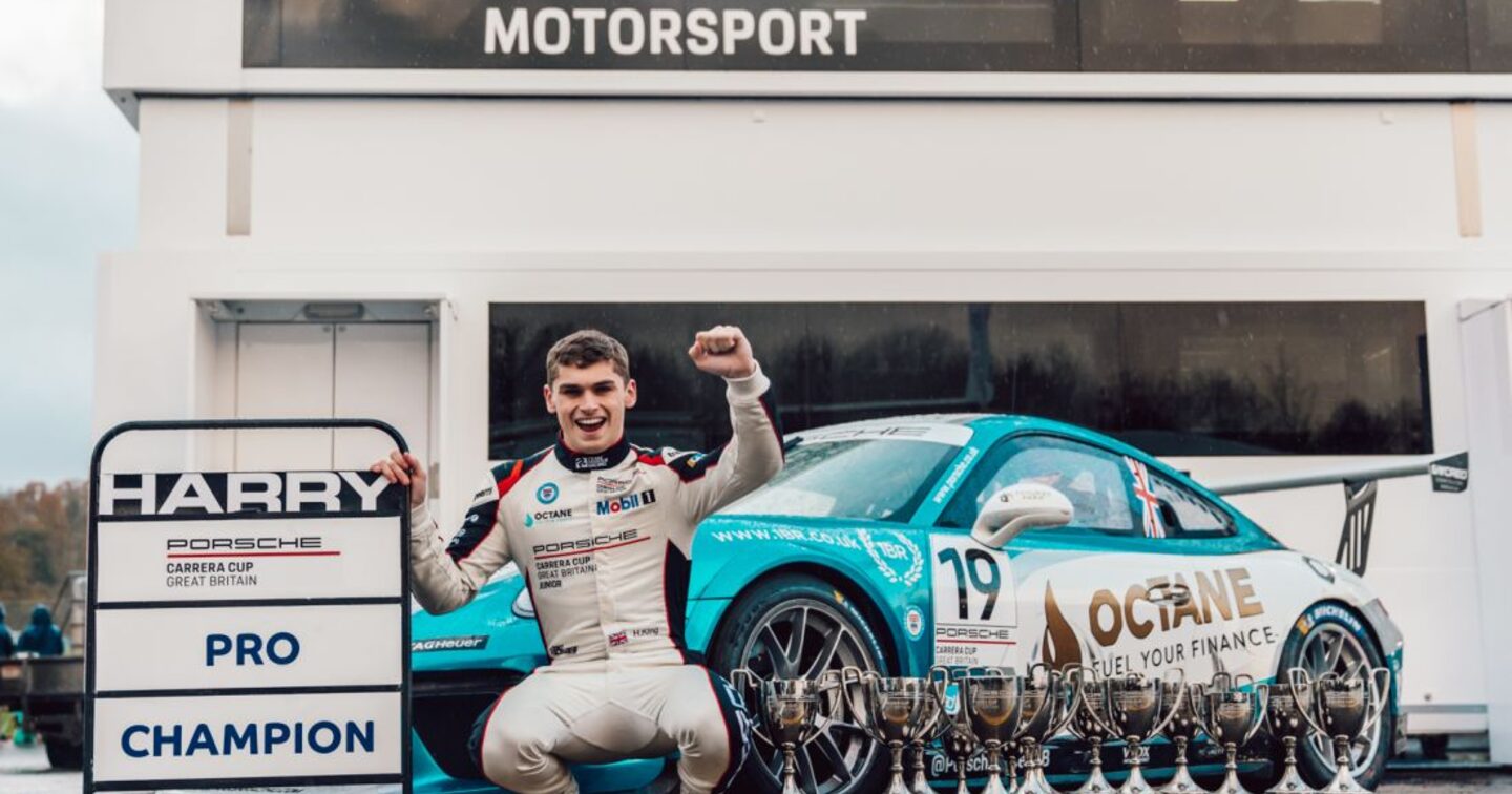 Octane Finance extends backing for Porsche champion Harry King, Blog ...