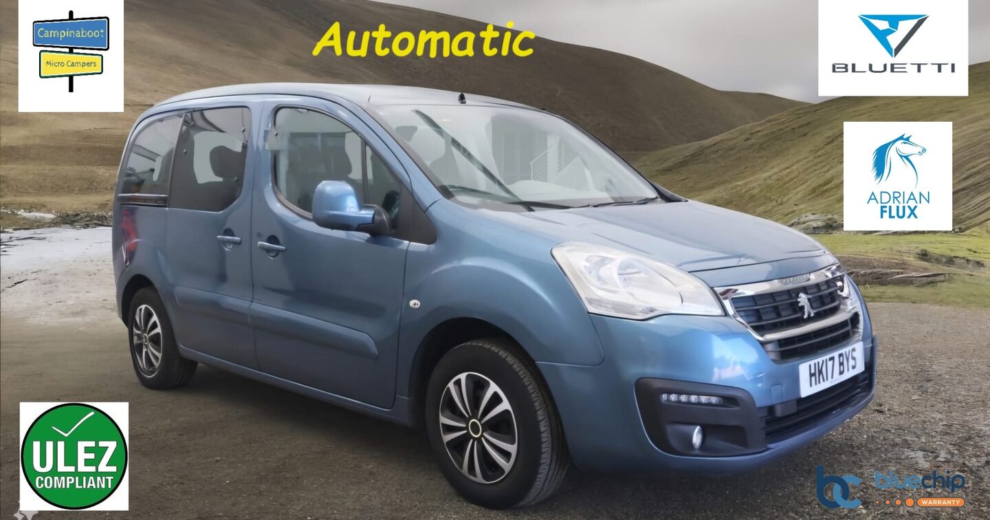 Used 2017 Peugeot Partner BLUE HDI TEPEE ACTIVE for sale | Camp In A Boot