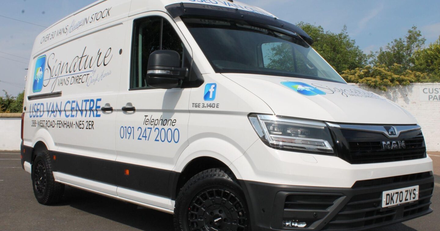 Used 2021 MAN TGE 2.0 BiTurbo 2180d Auto FWD Standard Medium Roof Euro ...