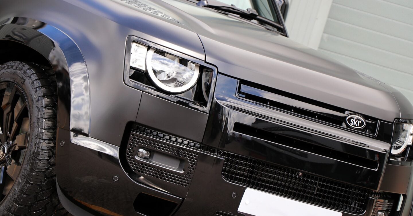 Our PPF Matte Land Rover Defender 110 boasts exquisite style and ...