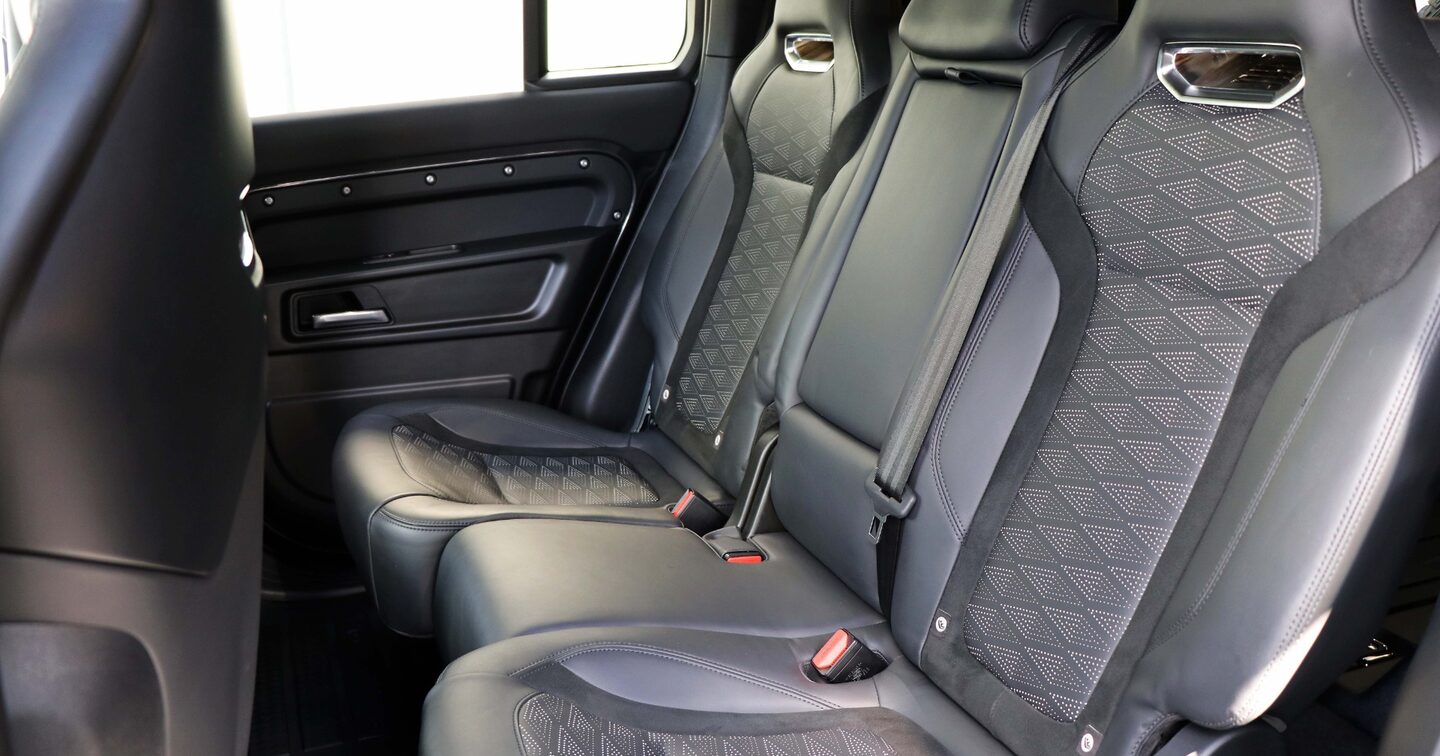 Genuine Land Rover SVR leather front and rear seat conversion for the ...