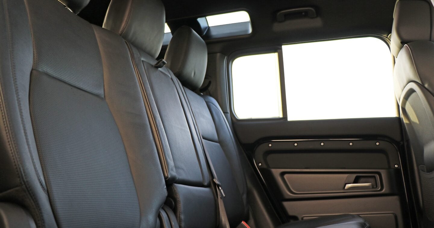New Defender 110 (2023-2025 models) rear seat conversion to match front ...