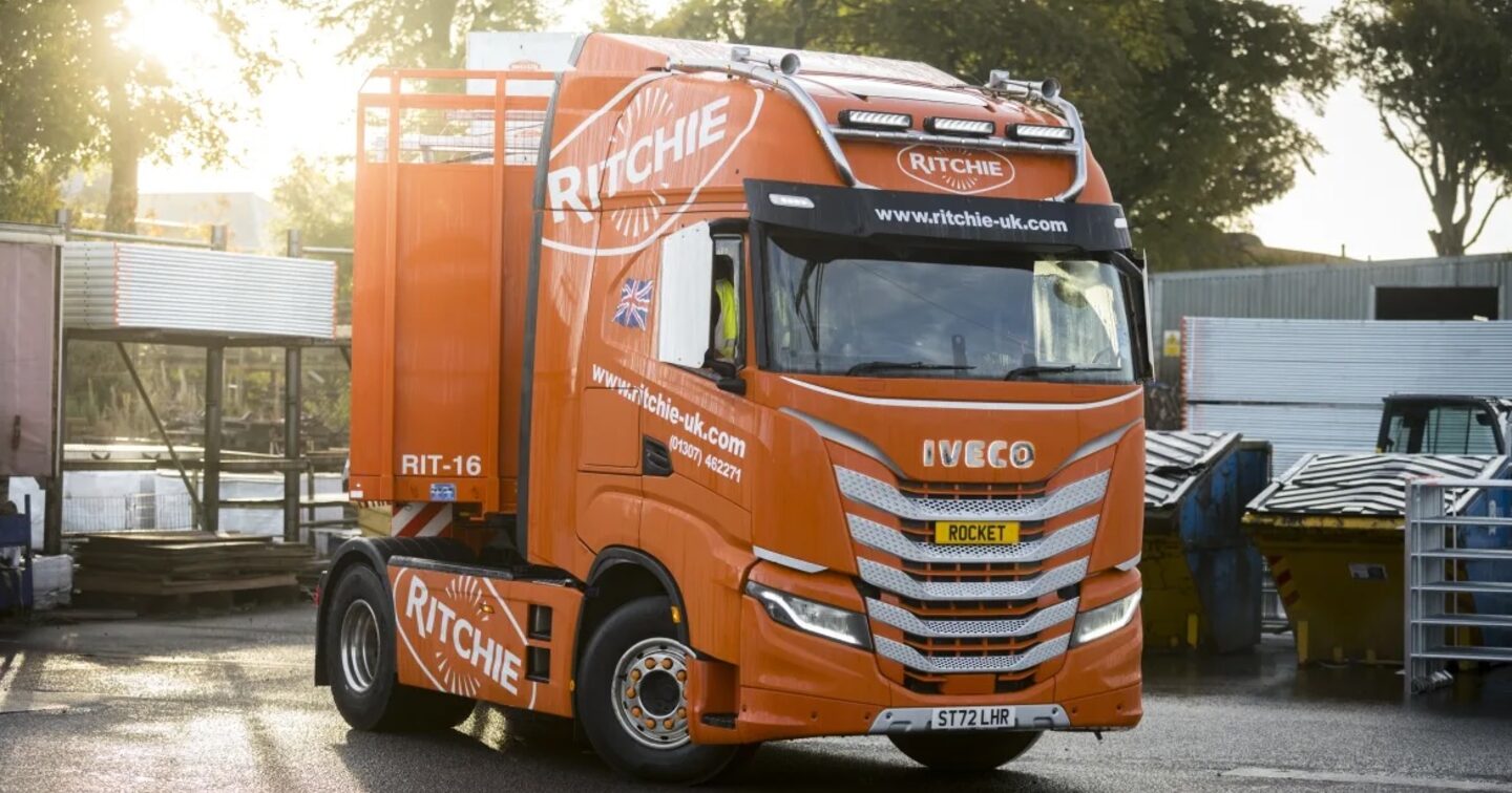 Vivid orange IVECO S-Way 490s boost Ritchie Agricultural’s fleet ...