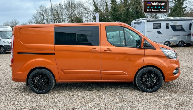 Used 2020 Ford Transit Custom AUTO Crew Cab SWB L1H1 170hp Limited ...
