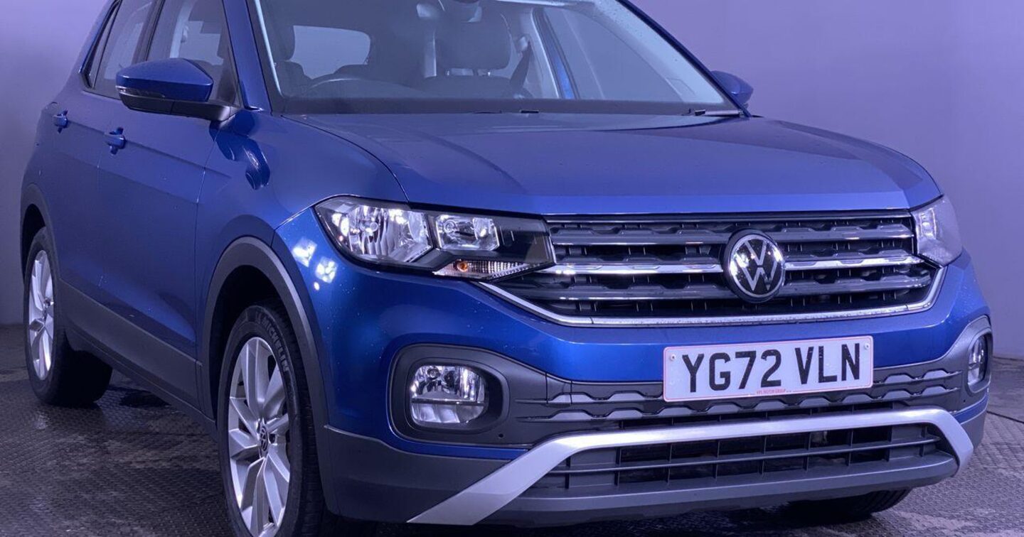 Used 2022 Volkswagen T-Cross 1.0 TSI SE SUV 5dr Petrol Manual Euro 6 (s ...